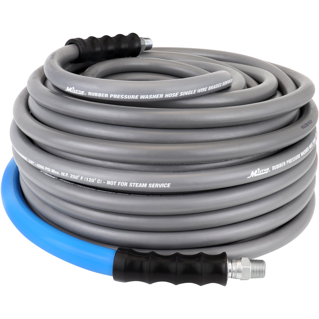 3/8" x 100' Single Wire Pressure Washer Hose Assembly