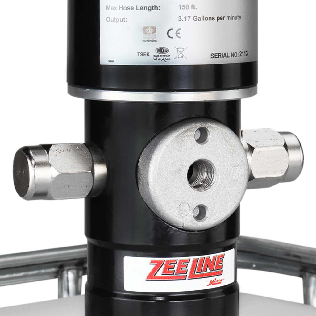 ZE1730 – 5:1 Pneumatic Stub Style Standard Flow Rate Piston Pump