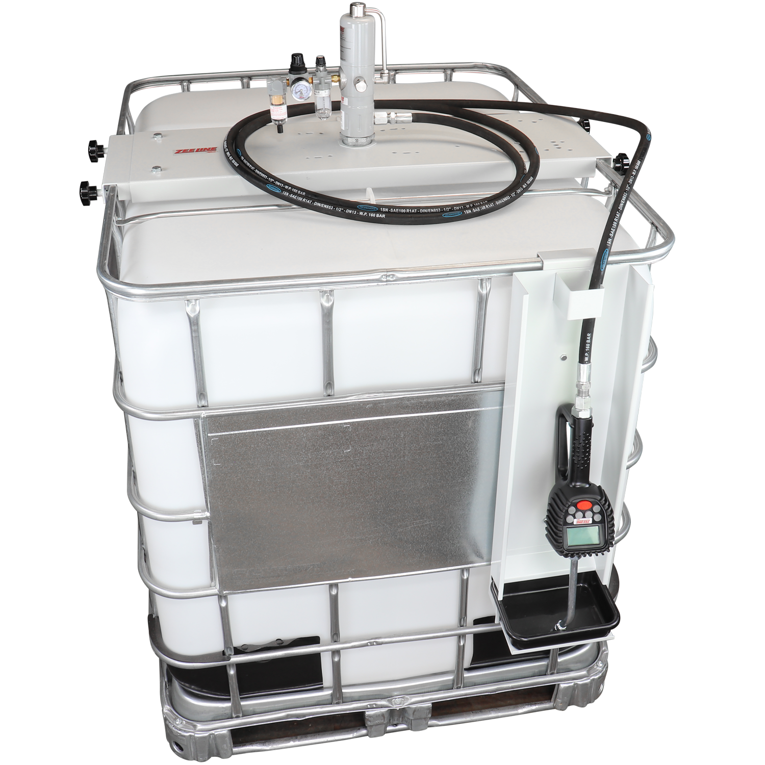 ZE1700K-IBC-300 - 3:1 Eco Series Pump Kit IBC w/hose & preset meter