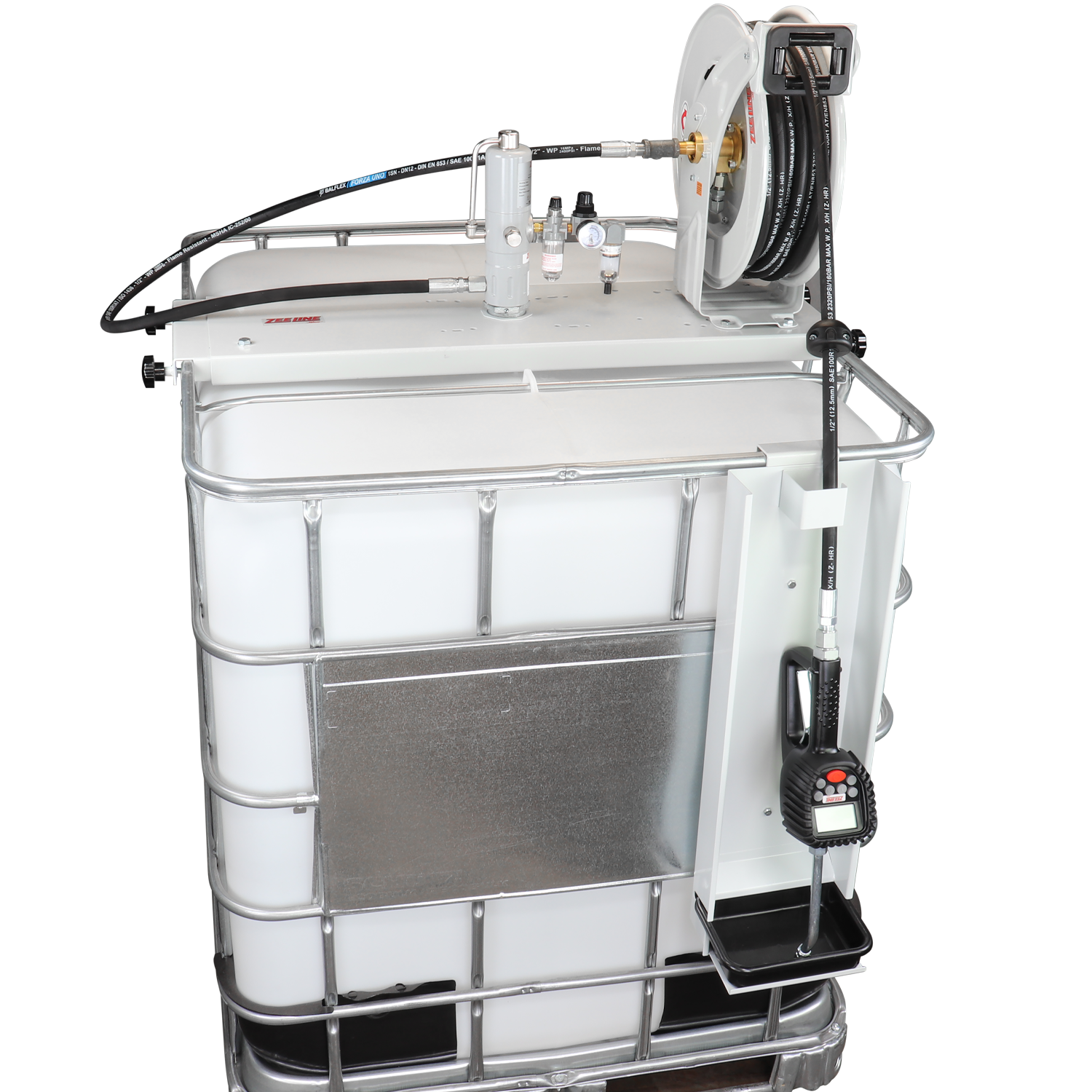 ZE1700K-IBC-500 - 3:1 Eco Series Pump Kit IBC w/reel & preset meter