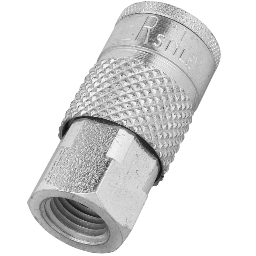 785STBK - Milton® 1/4" Steel (T-Style) Quick-Connect Female Steel Coup