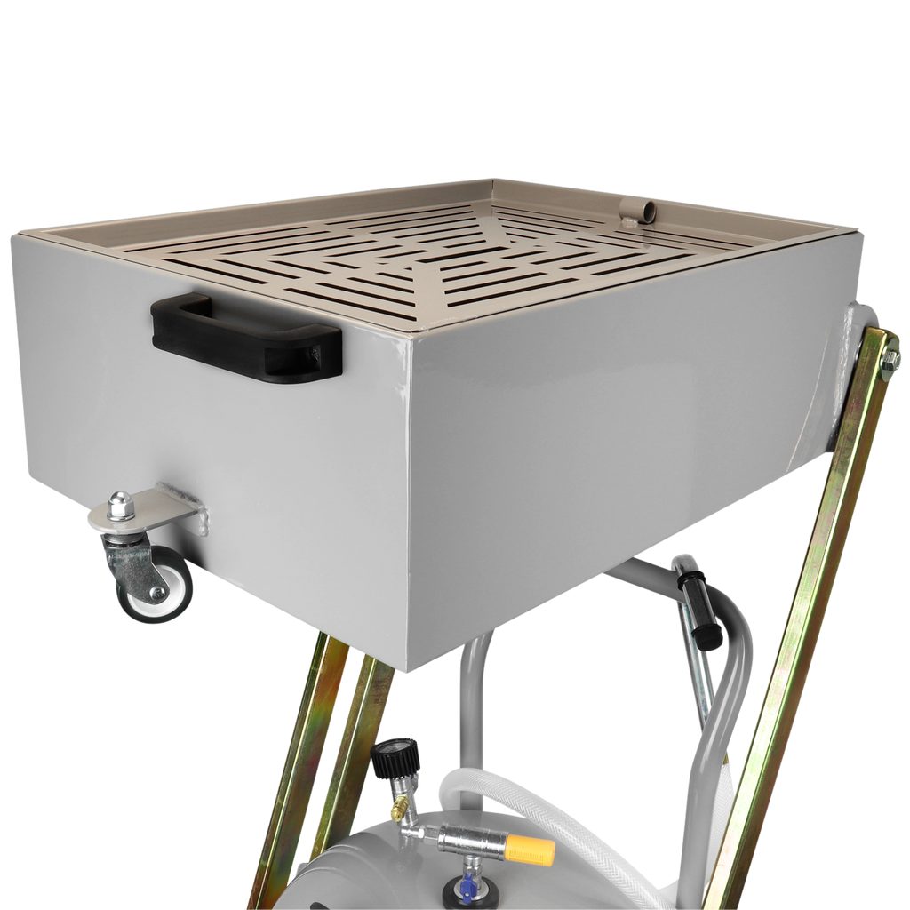 ZE21PD – 21-Gallon Professional Pantograph Oil Drain w/10-Gallon Basin