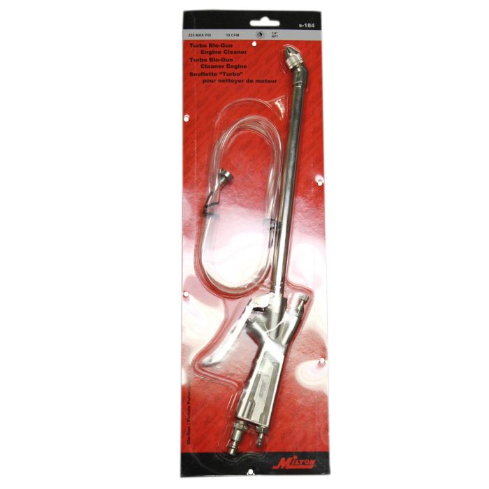 S-184 - Milton® Turbo Siphon Spray Cleaning Blow Gun - 225 Max PSI